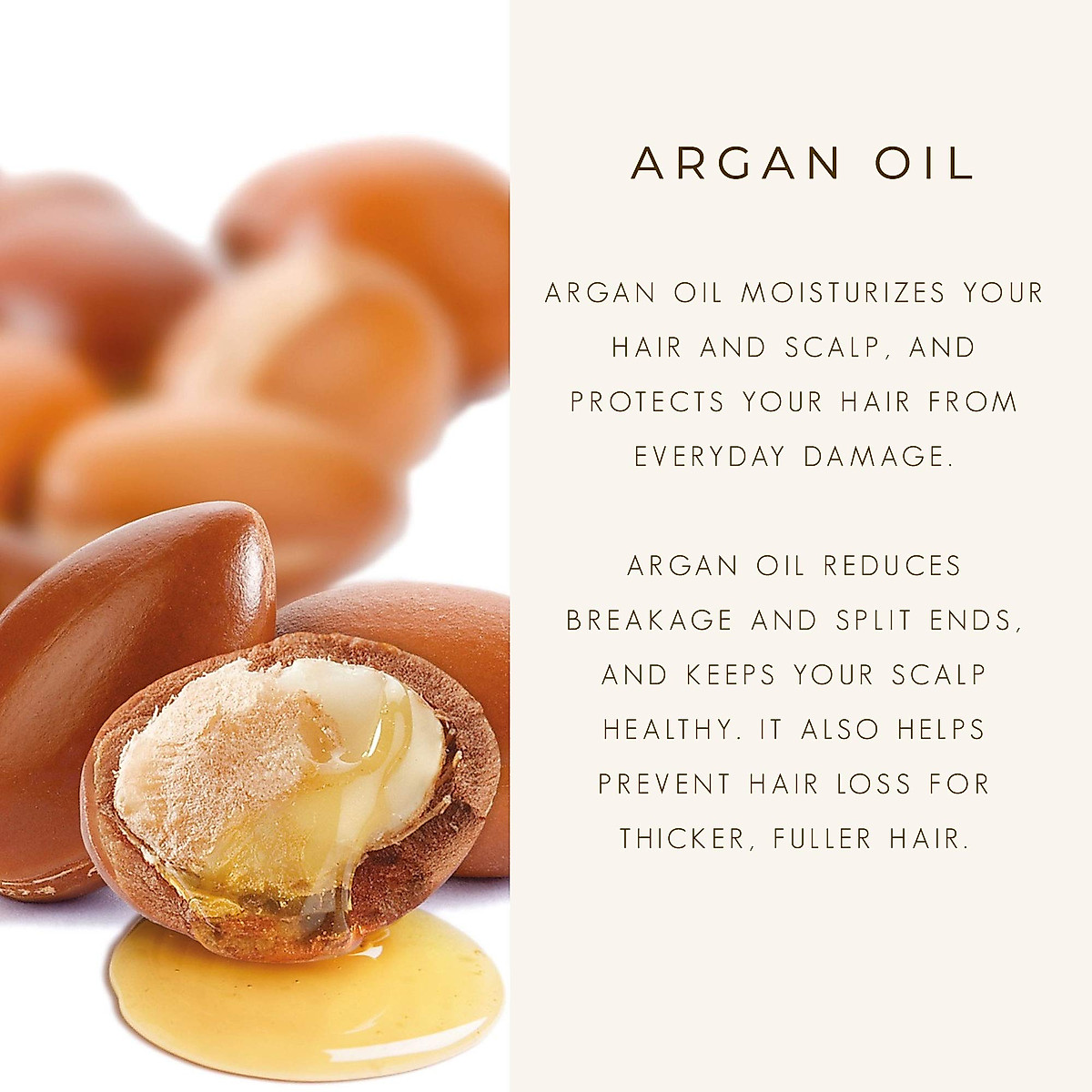 Pierre'S Apothecary Moisturizing Argan and Almond Oil Shampoo Hydrating and Conditioning Damaged Hair - 33.8 fl oz