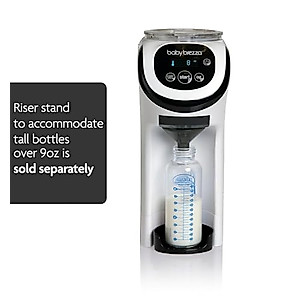 Baby Brezza Formula Pro Mini Baby Formula Mixer Machine Fits Small Spaces and is Portable for Travel– Bottle Makers Makes The Perfect Bottle for Your Infant On The Go, White