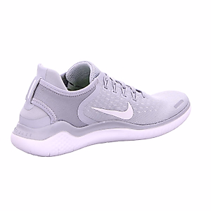 Nike Women's Free RN 2018 Running Shoe (7 M US, Wolf Grey/White/Volt)