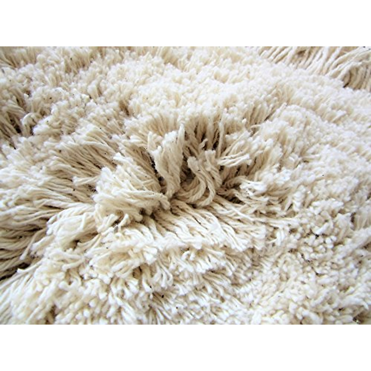 48" Industrial Strength Washable Cotton Dust Mop Refill Replacement Head for Home & Commercial Use for 48 Inch Frame Cleans Hardwood Laminate Concrete or Other Floor Systems