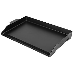 Universal Griddle Insert for Gas Grill, Cast Iron Flat Top Griddle for Outdoor Grill, Charcoal Grill, Camp Chef/Weber/Charbroil/Nexgrill/Kenmore Big Gas Grill Griddle Etc. All Gas Grills 23" x 16"