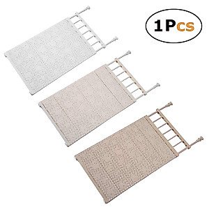 Scalable Layered Separator Updated Version Adjustable Storage Rack Shelf for Wardrobe Refrigerator Cupboard Random Colour ((33-53) x42cm)