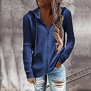 Womens Fall Fashion 2023 Tops, Womens Long Sleeve Workout Tops, Womens Sweaters Fall 2022, Womens Oversized Sweaters V Neck Knit Casual Winter Pullover Long Sleeve Tops