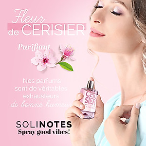 SOLINOTES Cherry Blossom Perfume for Women - Eau De Parfum | Delicate Floral and Soothing Scent - Made in France - Vegan - 1.7 fl.oz