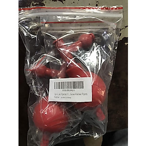 2 Pcs Rubber Pipette Filler, 3 Valves Lab Pipette Filler Bulb, Three Valve Safety Pipette Filler