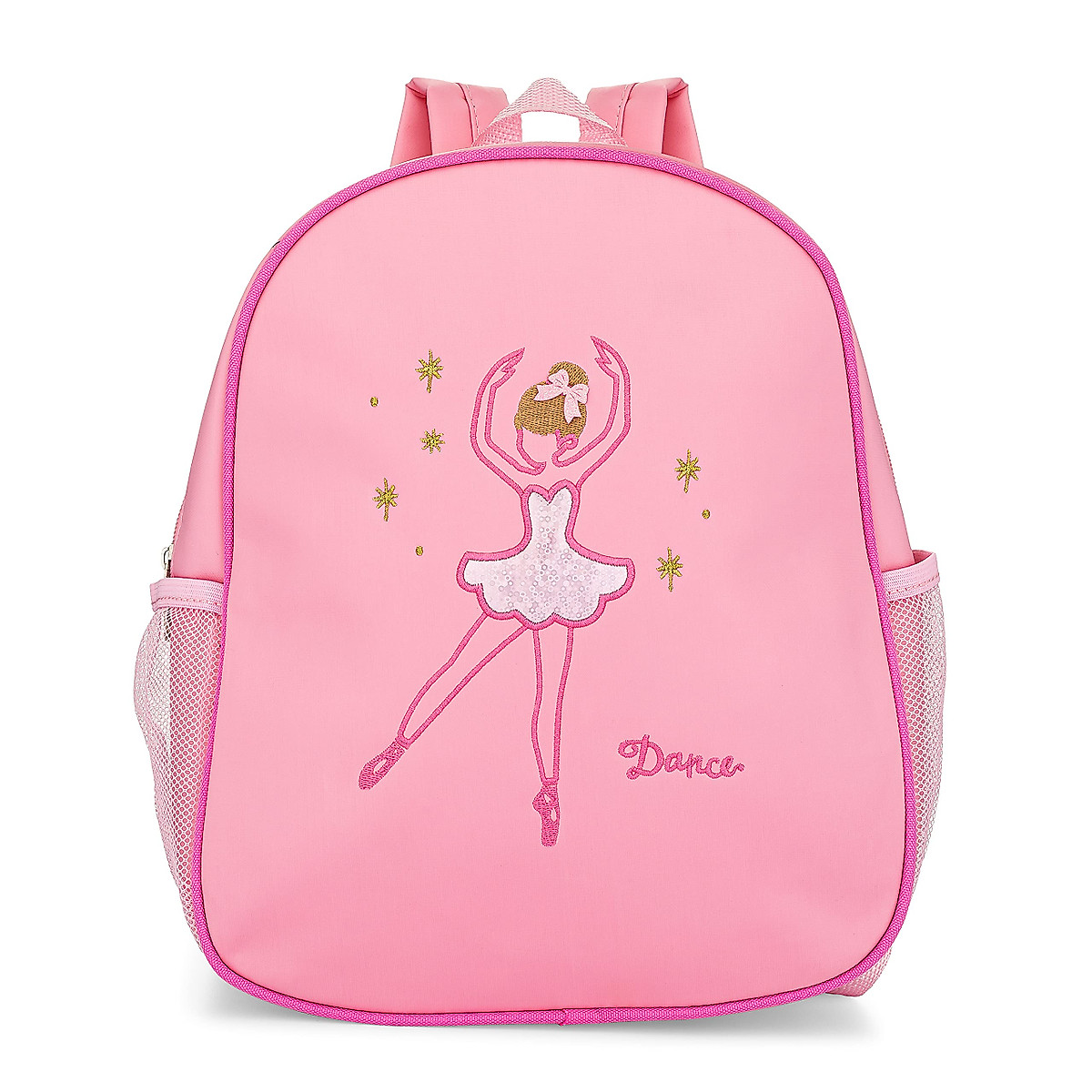 GLOBAL FBA INC Girls Dance Backpack Toddler 3-8 Years Pink