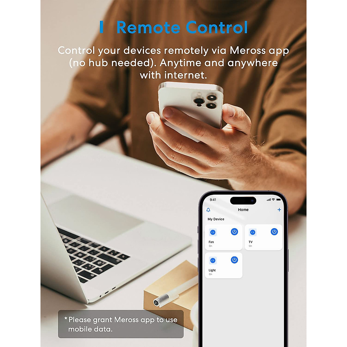 meross Smart Plug Mini Support Apple HomeKit, Siri, Alexa, App Control, Timer, 15A & Reliable WiFi Outlet, No Hub Needed, 2.4G WiFi Only, 4 Pack