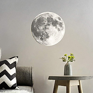 Zulux 3D Moon Lamp – 10” LED Moon Light Lamp Luna Moon Lamp with Remote Control and 12 Moon Phases, 3D Moon Night Light Moon Wall Light Best Birthday Christmas Gifts for Kids