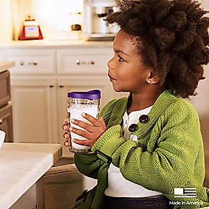 Tervis Made in USA Double Walled Dinosaurs Insulated Tumbler Cup Keeps Drinks Cold & Hot, 10oz Wavy, Clear