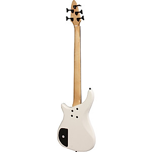 Rogue LX205B 5-String Series III Electric Bass Guitar Pearl White