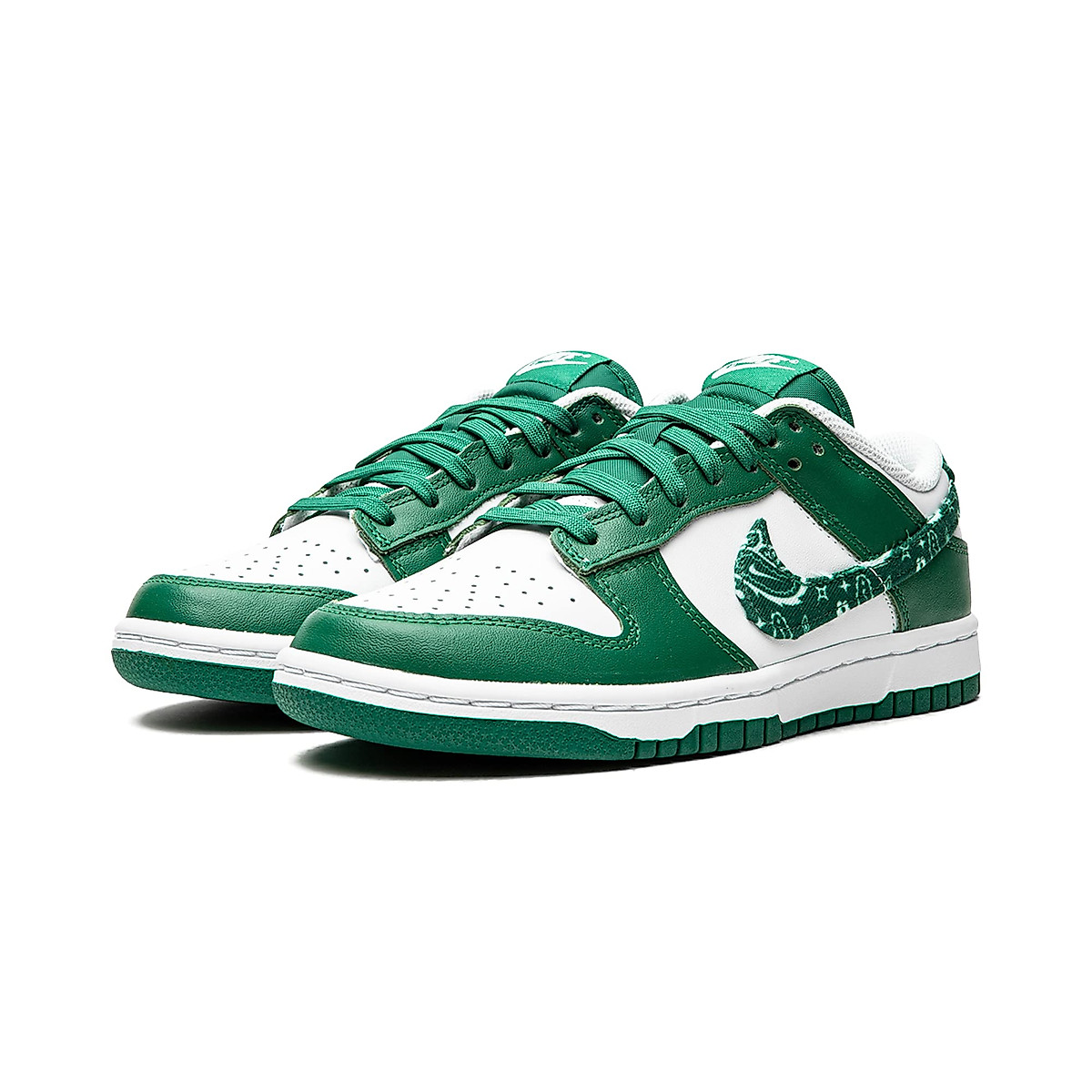 Nike Womens WMNS Dunk Low Essential DH4401 102 Paisley Pack Green - Size 6.5W