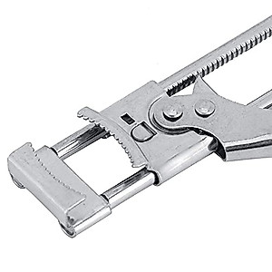 Adjustable Jar Opener for Arthritis, Stainless Steel Can Opener Bottle Jar Lid Gripper Household Kitchen Tool V TOWER