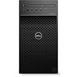 Dell Precision T3650 Workstation Desktop | Core i9-10900 - 512GB SSD Hard Drive - 32GB RAM - Nvidia RTX T1000 | 10 cores @ 5.2 GHz - 4GB GDDR6 Win 11 Pro Black (Renewed)