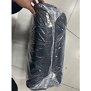 KROSER Rolling Laptop Bag Premium Wheeled Briefcase Fits Up to 17.3 Inch Laptop Water-Proof Overnight Roller Case Computer Bag with RFID Pockets for Travel/Business/School/Men/Women-Black