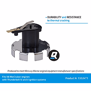 Quicksilver 13524T1 Rotor for Select Marinized General Motors V-8 Engines with Thunderbolt IV and V Ignition Systems