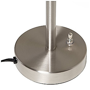 Boston Harbor TL-TB-8008-3L Swing Arm Adjustable Desk Lamp, 60 W, A19, 27.05, Satin Nickel