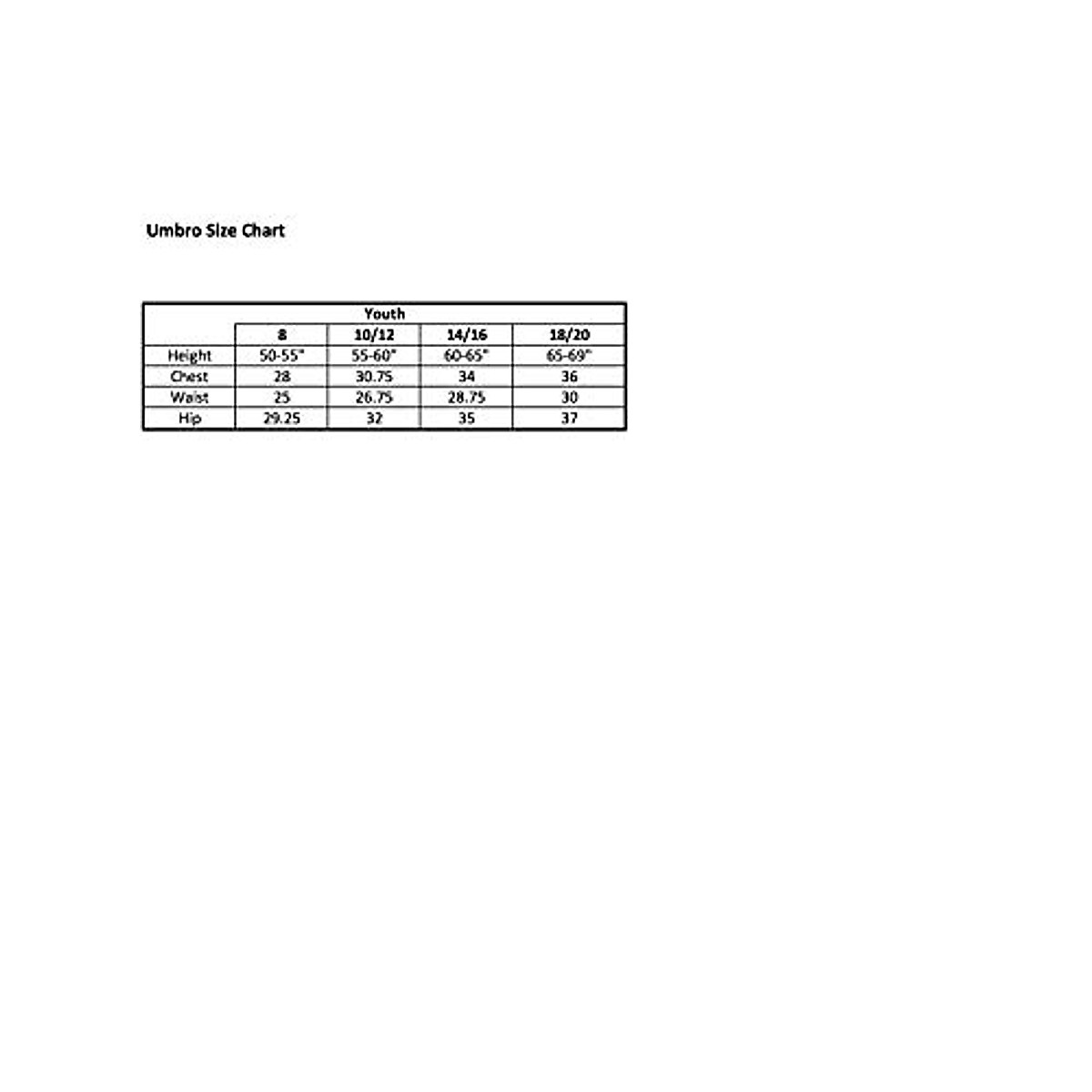 Umbro 1/4 Zip Top, Navy, Youth Large