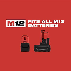 Milwaukee M12 12-Volt Lithium-Ion Cordless Combo Kit (5-Tool) with Two 1.5 Ah Batteries, Charger and Tool Bag