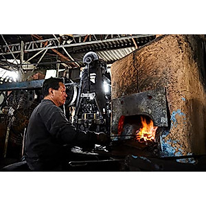 HOMI YOUNGJU Premium Quality Hand plow Hoe with Safety Cover for Easy Gardening, Weeding and Farming Made by Korean Master Blacksmith