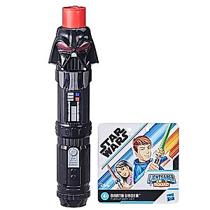 STAR WARS Lightsaber Squad 3-Pack, The Mandalorian, Ahsoka, and Darth Vader Lightsabers, Toys for 4 Year Old Boys and Girls (Amazon Exclusive)