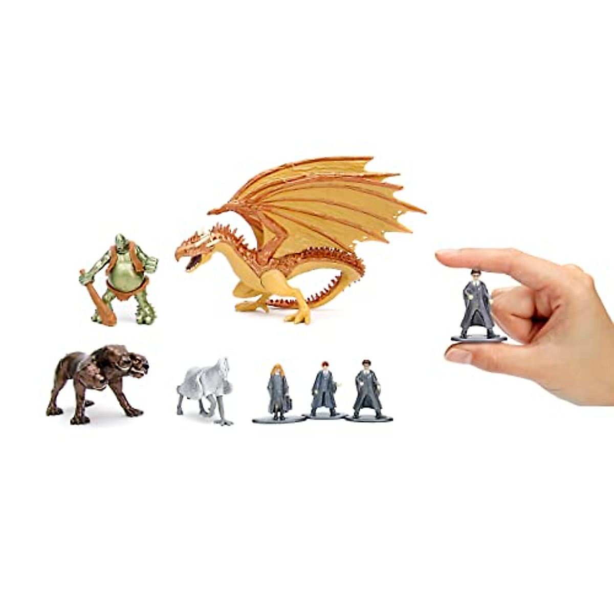 Harry Potter 1.65" Mega Pack Die-Cast Collectible Figures, Toys for Kids and Adults