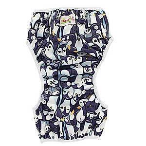 OHBABYKA Swim Diapers One Size Reuseable Washable 0-36 Months (YK54)
