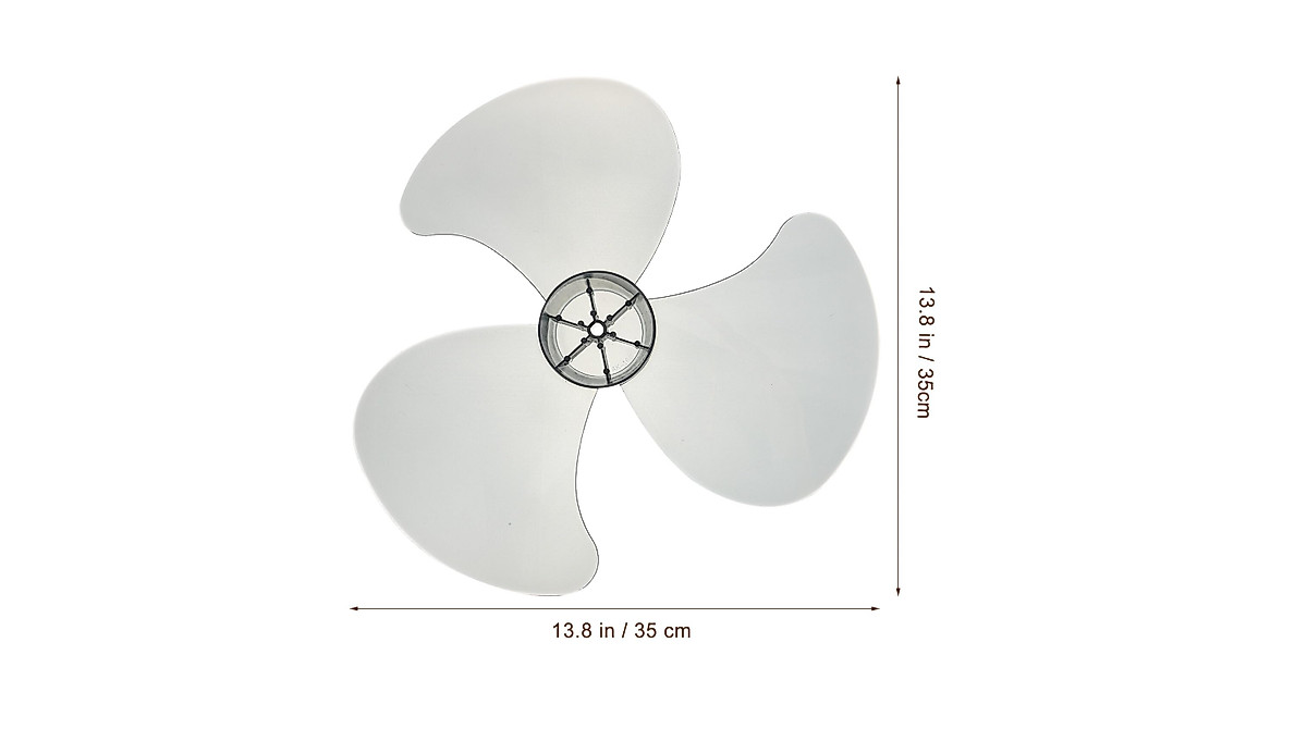 DOITOOL 16 Inch Fan Blade Set - Universal Replacement