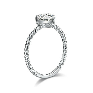 SISGEM 10K 14K 18K Solid Gold Heart Cut Engagement Rings for Women,Heart-Shaped Halo Solitaire Moissanite Rings Wedding Engagement Anniversary Promise Bridal Bands with Engraved Name (10K Gold)