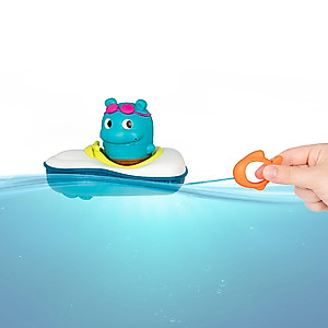B. toys- Pull & Go Rider- Water Play Toy- Pull back boat- Color-changing rider- 10 months +