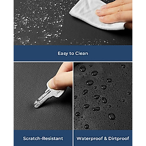 ISSYAUTO Armrest Cover Compatible with 2007-2014 Silverado Suburban Yukon Sierra Tahoe Jump Seat, Leather Center Console Cover