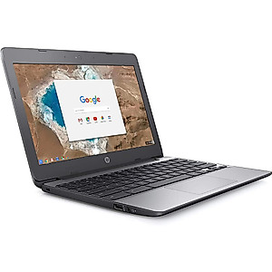 HP 2022 Chromebook 11.6" HD for Business and Student Laptop, Intel Celeron N3060 Processor, 4GB RAM, 48GB Storage(16GB eMMc+32GB MicroSD), Intel HD Graphics, Gray, Chrome OS