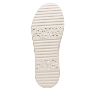 BZees Womens March On Moc Slip-on Loafer, Hazelnut Chevron Knit, 7 US