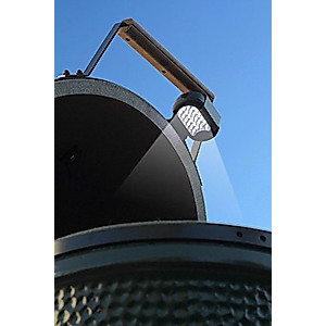 BBQ Grill Light LED for Big Green Egg,Big Green Egg Accessories Grill Outdoor LED Barbecue Lamp for Big Green Egg Models (9" handle) with 24 Ultra-Bright LED Lights Battery Powered- Right Handle