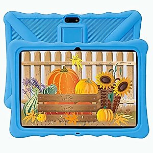 Veidoo Kids Tablet, 10.1 inch Android OS Tablet Pc with WiFi 2GB RAM 32GB ROM Toddlers Tablet, Parental Control APP Children's Tablet for Kids(Blue)
