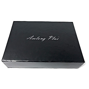 Amlong Plus Self Pulling Easy Corkscrew Wine Opener 6" with Gift Box