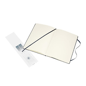 Moleskine Art Sketchbook, Hard Cover, A4 (8.25" x 11.75") Plain/Blank, Sapphire Blue, 96 Pages