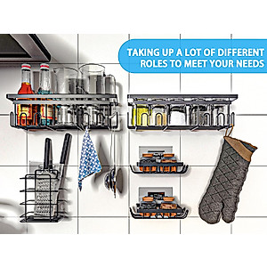 SCHBIT,Shower Caddy,Shower Caddy Hanging,Corner Shower Caddy,Shower Caddy Adhesive,Hanging Shower Caddy,Shower Caddy Suction Cup(5 Pack)