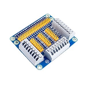 HiLetgo GPIO Expansion Board Shield for Raspberry PI 4B/3B+ with Screws