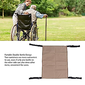 Oxygen Cylinder Bag, Portable Cylinder Backpack for Travel, Double Oxygen Bag, Suitable for Personal Use,Family and Hospital(Khaki)