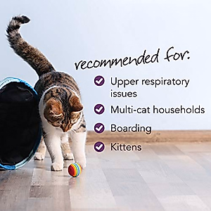 VetriScience Vetri Lysine Plus for Cats, 90 Chicken Flavored Chews - Immune and Respiratory Support Supplement for Cats