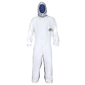 SAS Safety 6939 Moon Suit Nylon Cotton Coverall, Extra Large