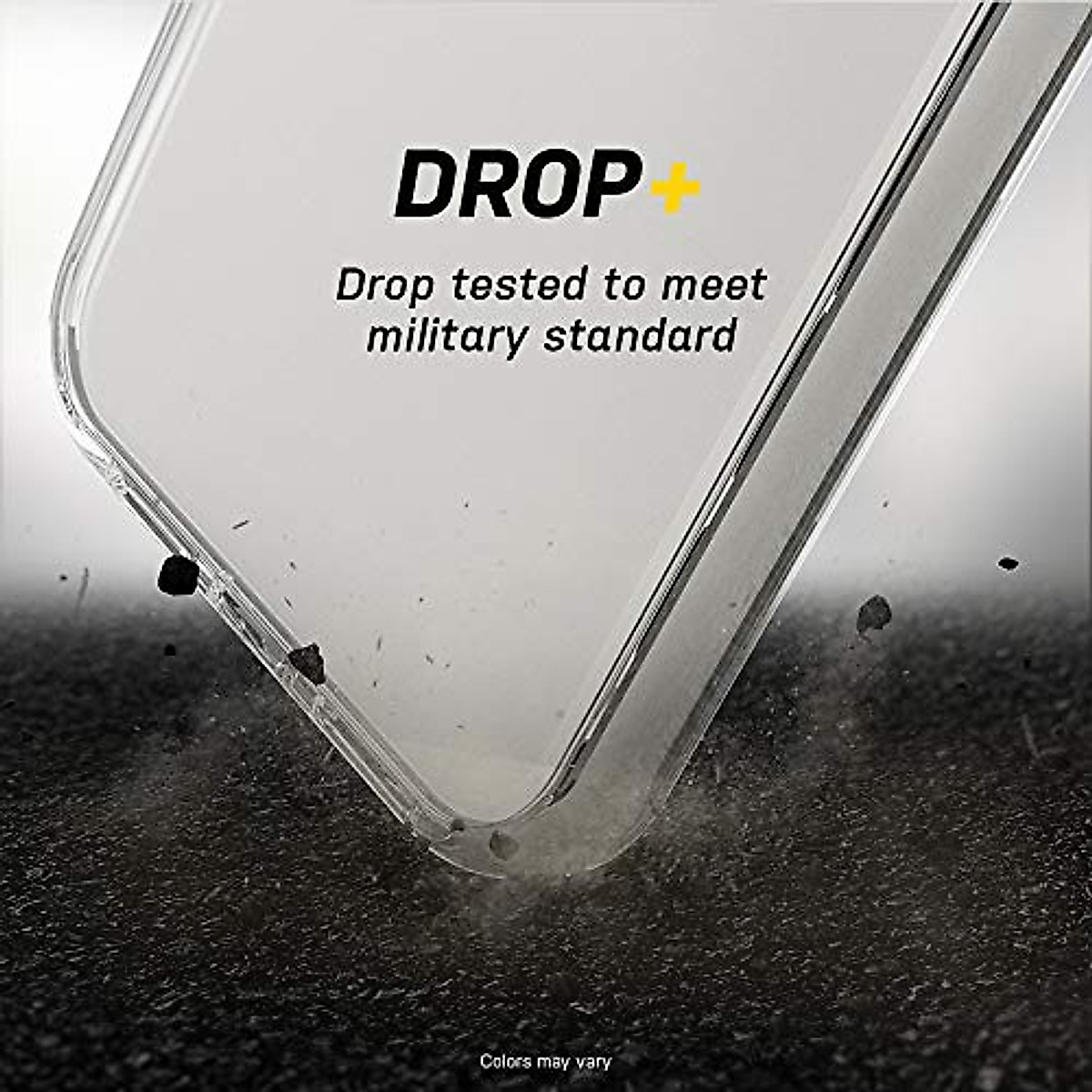 OtterBox iPhone 12 Pro Max Prefix Series Case - CLEAR, ultra-thin, pocket-friendly, raised edges protect camera & screen, wireless charging compatible