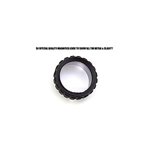 TAXXAN Veterinary Black Otoscope ENT Diagnostic Set with Metal Adapter to USE Standard Disposable Speculum …