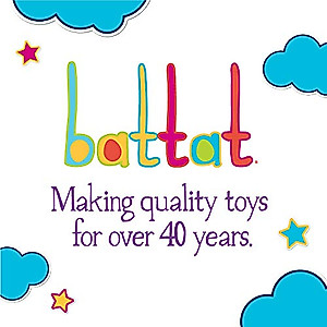 Battat – Sort & Stack Combo – 17-Piece Sensory Sorting Set – Activity Cube With Bead Maze – Educational & Dexterity Toys – 2 Years + – Shape Sorter Cube + Stacking Rings