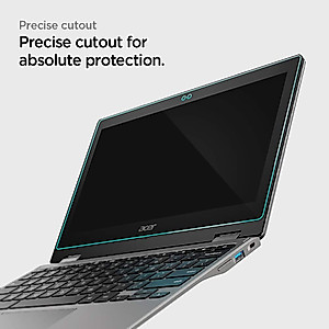 Spigen Acer Chromebook R 11 Convertible Screen Protector 11.6 inch Tempered Glass for Acer Chromebook R 11 Convertible CB5-132T-C1LK 11.6 inch