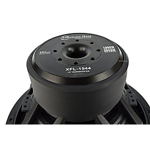 American Bass XFL1544 15" Dual 4 Ohm Competition Car Stereo Subwoofer