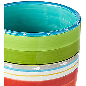 Certified International Mariachi Mugs 20 Oz (Set of 4),, Multicolor