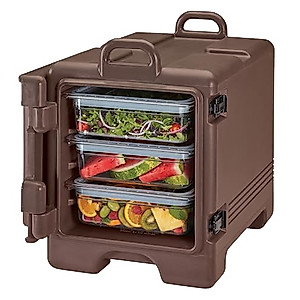 CAMBRO Insulated Food Pan Carrier - Hotbox for Catering & Transport - UPC300 Series (Brown)