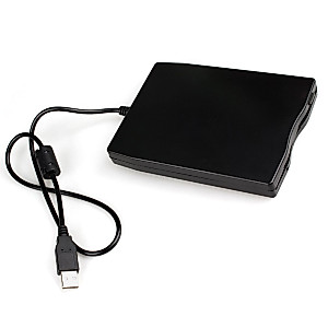 Syba USB Portable 3.5" Floppy Disk Drive, Plug and Play No Drivers Needed, Windows 2000/XP/Vista/7/8/10 Mac OSX Linux (External) NEC Chipset SY-USB-FDD