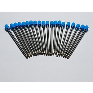 Ink Refills For Swarovski Crystal Elements Filled Ballpoint Pen (BLUE-20PCS) (blue)